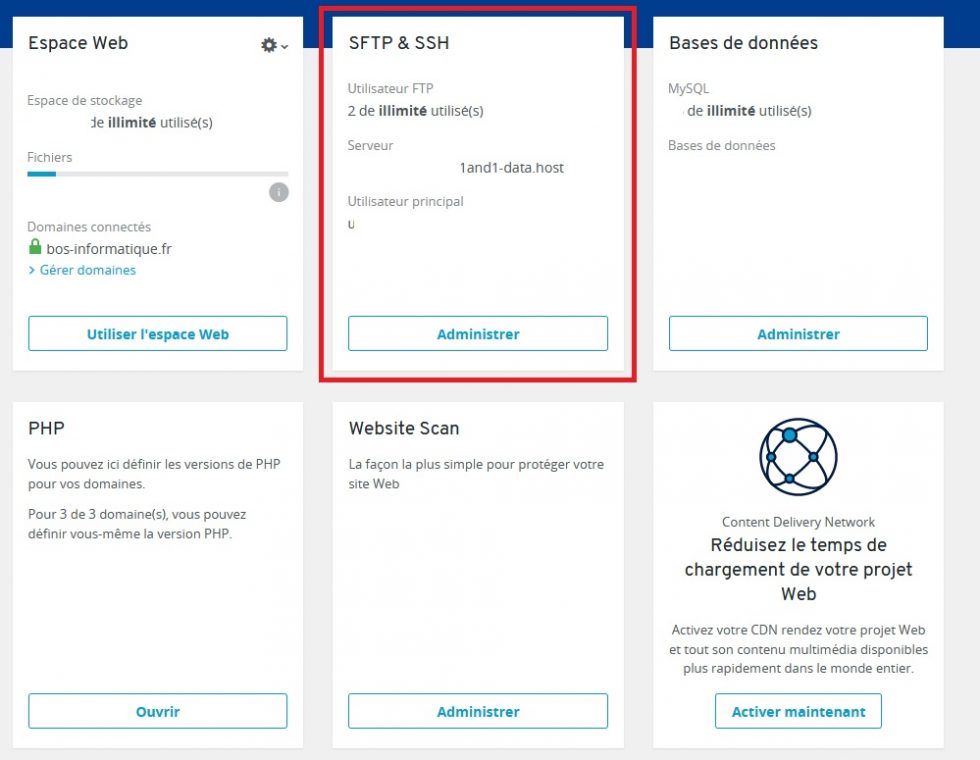Activer OPCache (mise en cache) chez IONOS pour WordPress - Bos Informatique